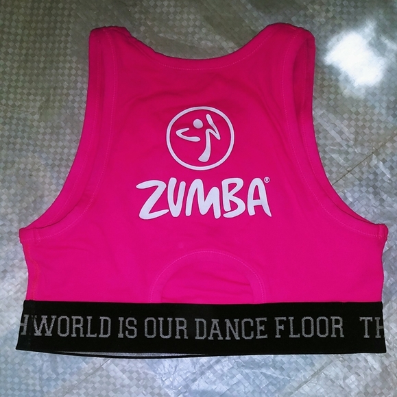 Zumba Fitness | Intimates & Sleepwear | Zumba Bright Pink Bra Size ...